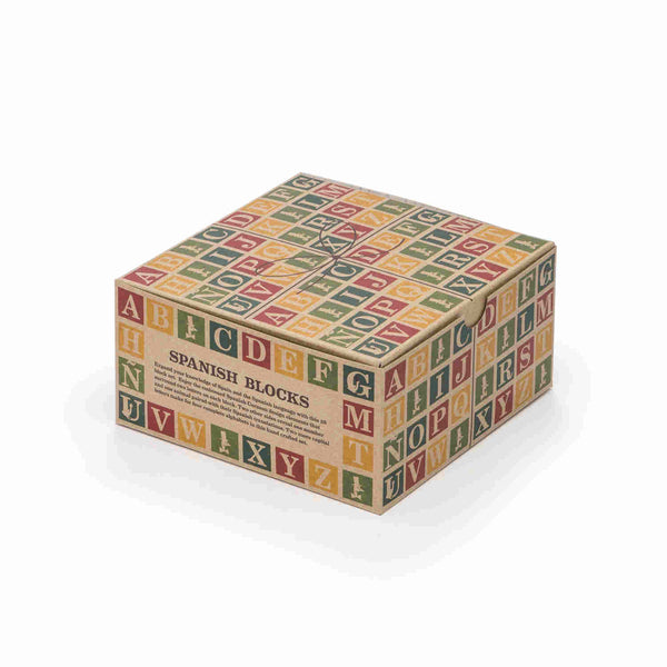 Uncle Goose Spanish Alphabet Blocks - Great Baby Toy – Woozy Moo